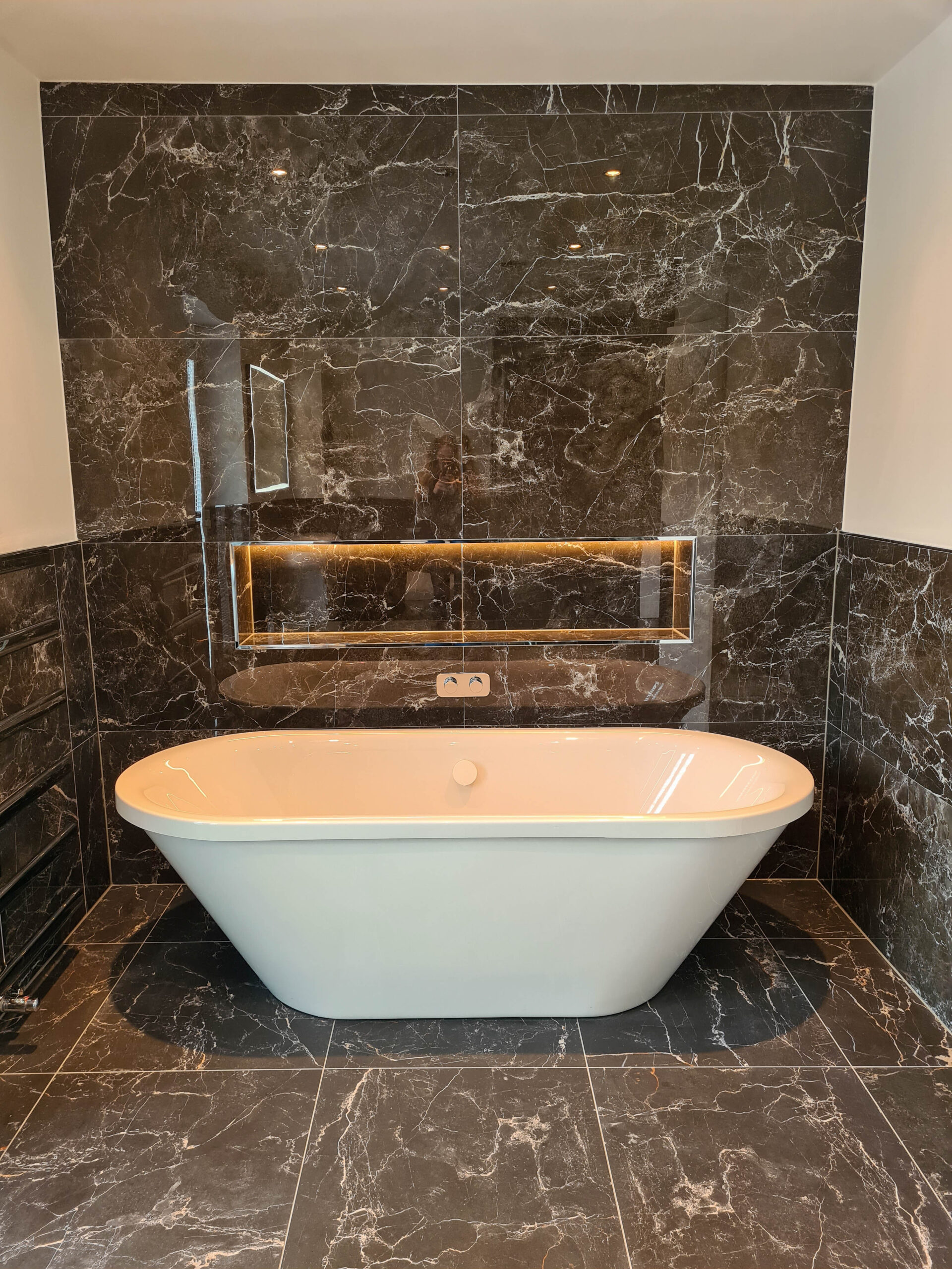 Modern Tiled Ensuite Renovation - Phs Bathroom