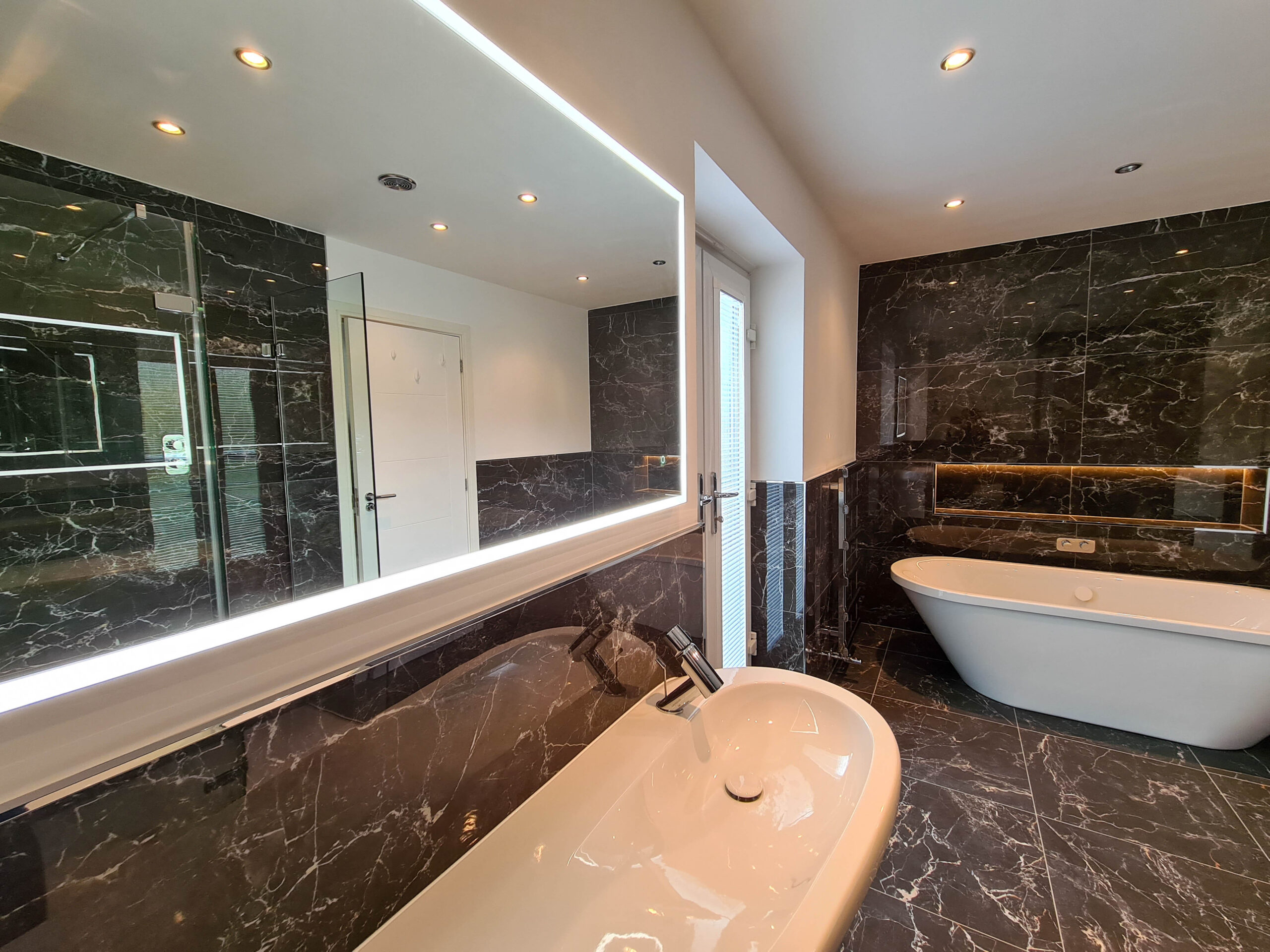 Modern Tiled Ensuite Renovation - Phs Bathroom